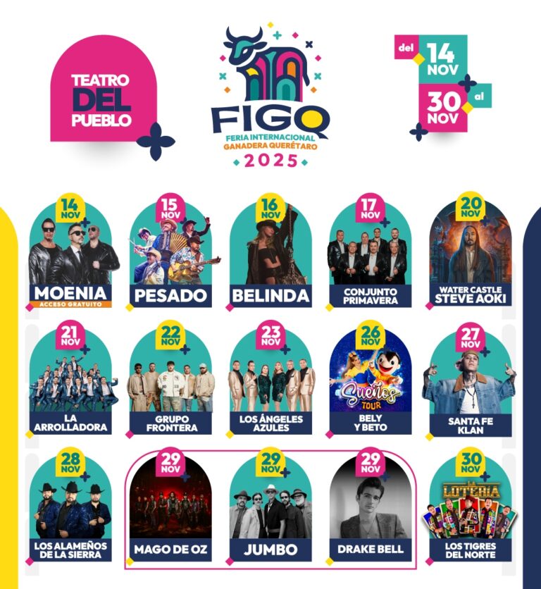 Feria Querétaro 2025: Palenque y Teatro del Pueblo - Feria Querétaro 2025